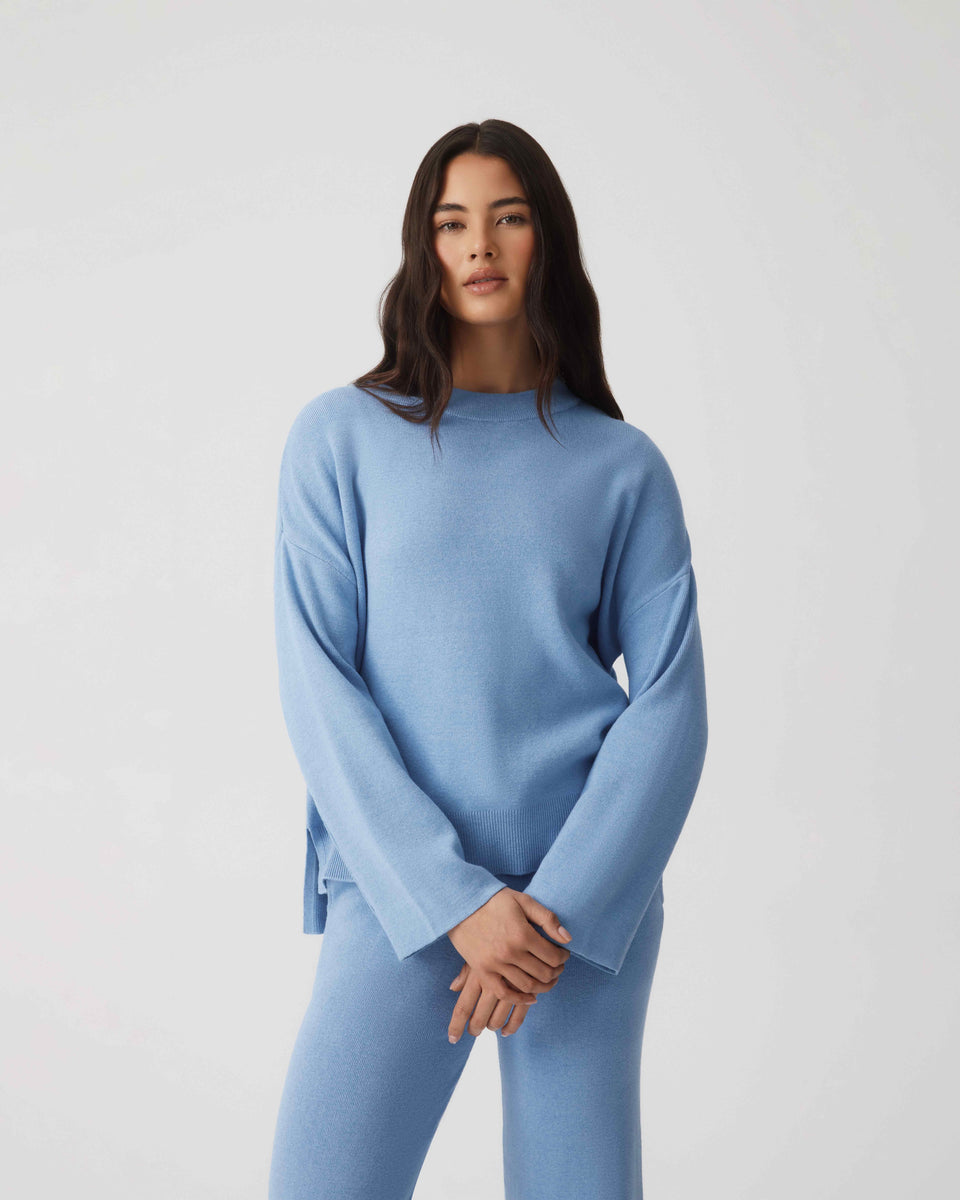 Cotton Cashmere Sweater - Frost – Hommey USA
