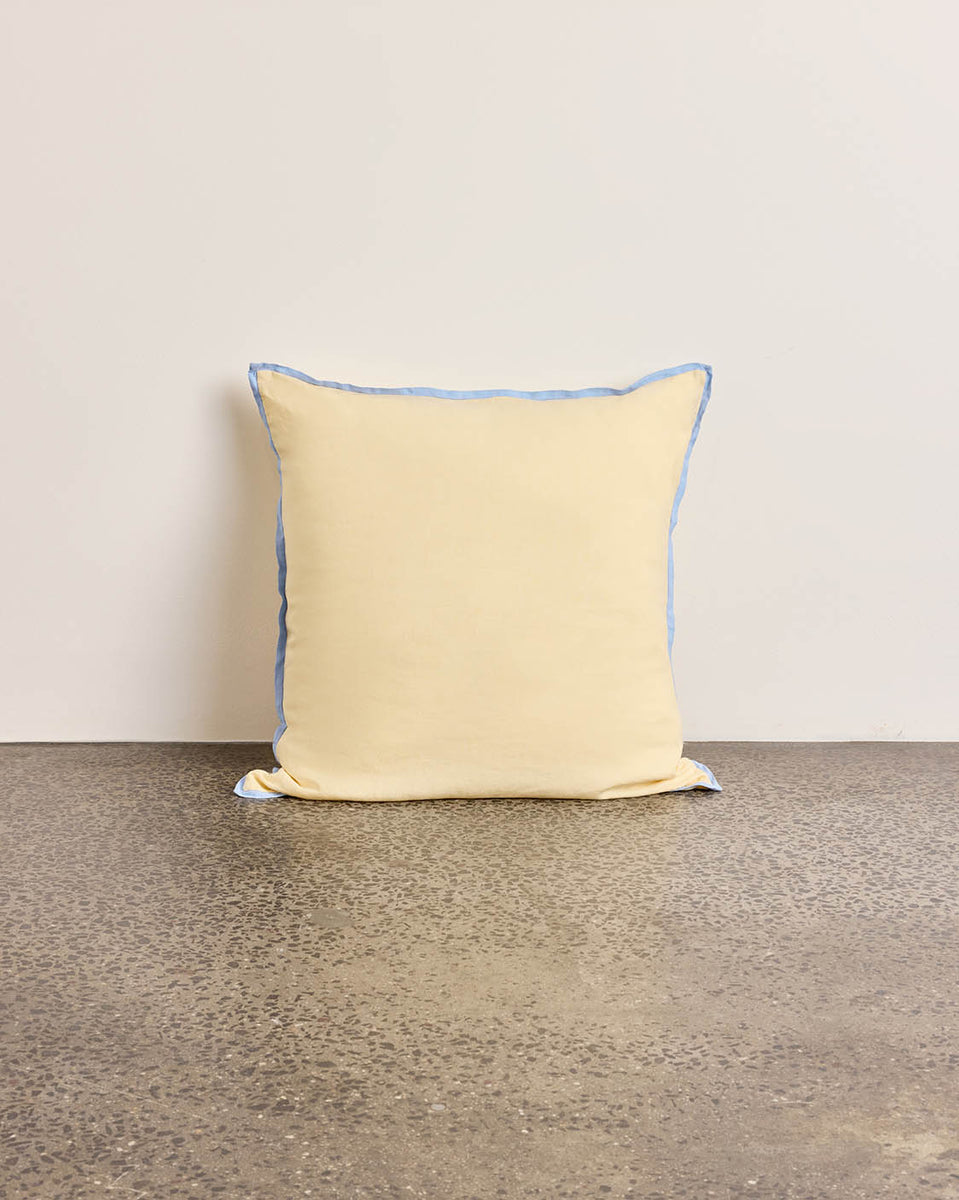 Linen European Pillowcase - Butter – Hommey USA